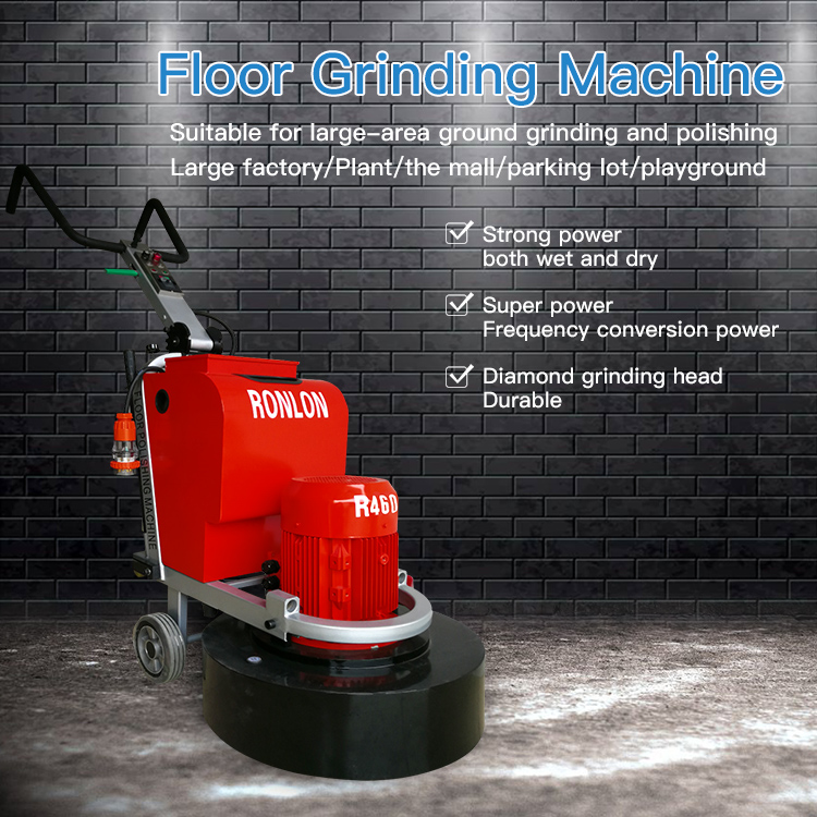 R460 Concrete Marble Terrazzo Floor Polishing And Grinding Machine