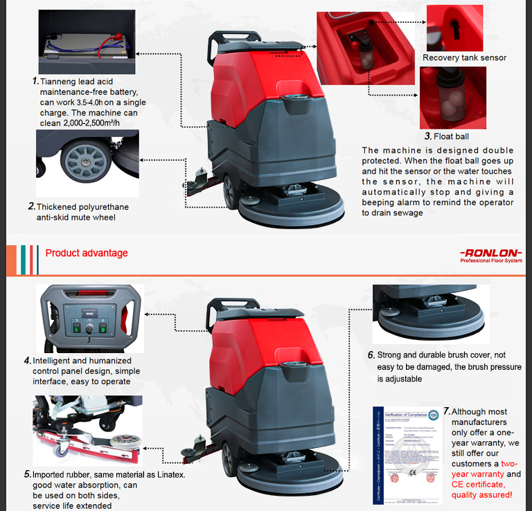Single Disc Floor Cleaning Machine
