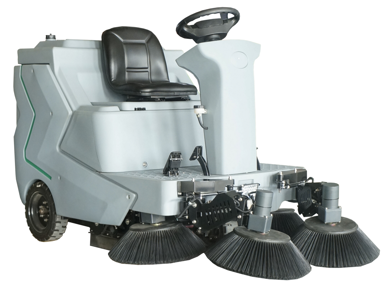 RONLON S1800 Ride On Road Sweeper Floor Cleaning Machine