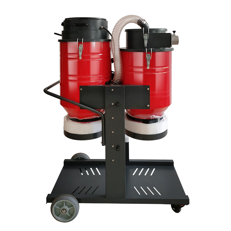 220V 3600W double barrel industrial vacuum cleaner
